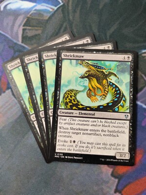 Shriekmaw x 4 | 7% Off 2+ | Karlov Manor | NM | MTG | eBay