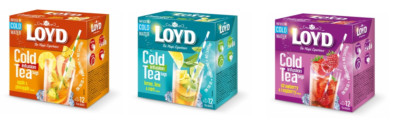LOYD ICE TEA - 12 BAGS - COLD INFUSION ICED - PEACH PINEAPPLE RASPBERRY ...