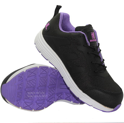 New Ladies Maxsteel Safety Lightweight Steel Toe Cap Work Trainers ...