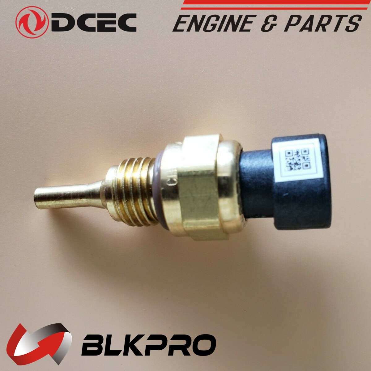 Block Water Temp Sensor Sender OEM DCEC Cummins For Dodge Engine 5.9 6. ...