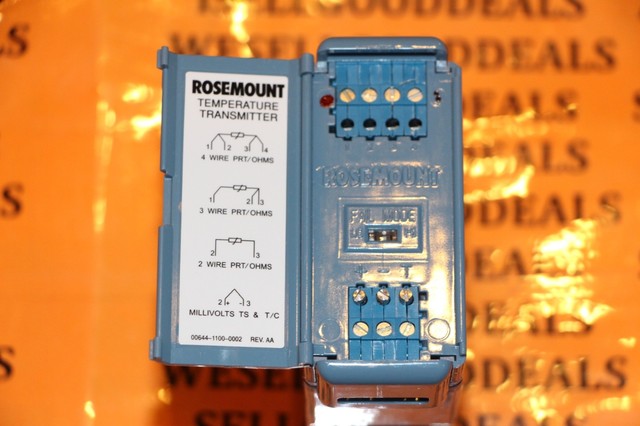 Rosemount 644r Temperature Transmitter Smart Family Hart 644RAI5 for ...