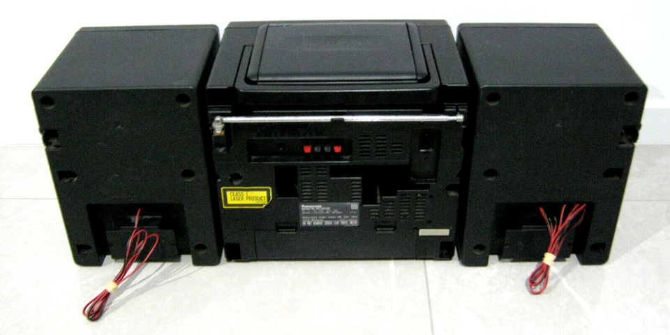 Panasonic RX-DS520 - Portable Stereo CD System - Vintage - Cassette ...