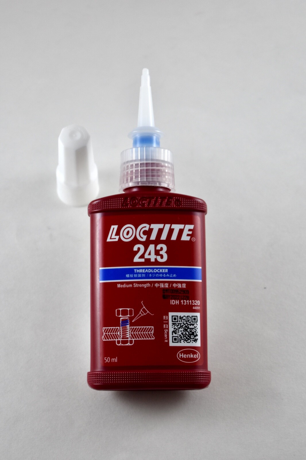 Loctite 243 Threadlocker Medium Strength 50ml tube. | eBay