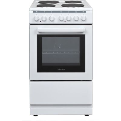 Electra B2B BEF50SEW 50cm Free Standing Electric Cooker with Solid ...