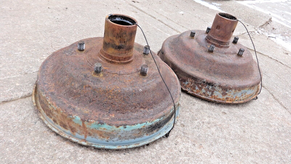 1928 1931 Model A Ford FRONT BRAKE DRUMS / HUBS Original pair 1929 1930 ...