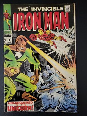 Iron Man 4 Johnny Craig cover, 1968 Marvel | eBay