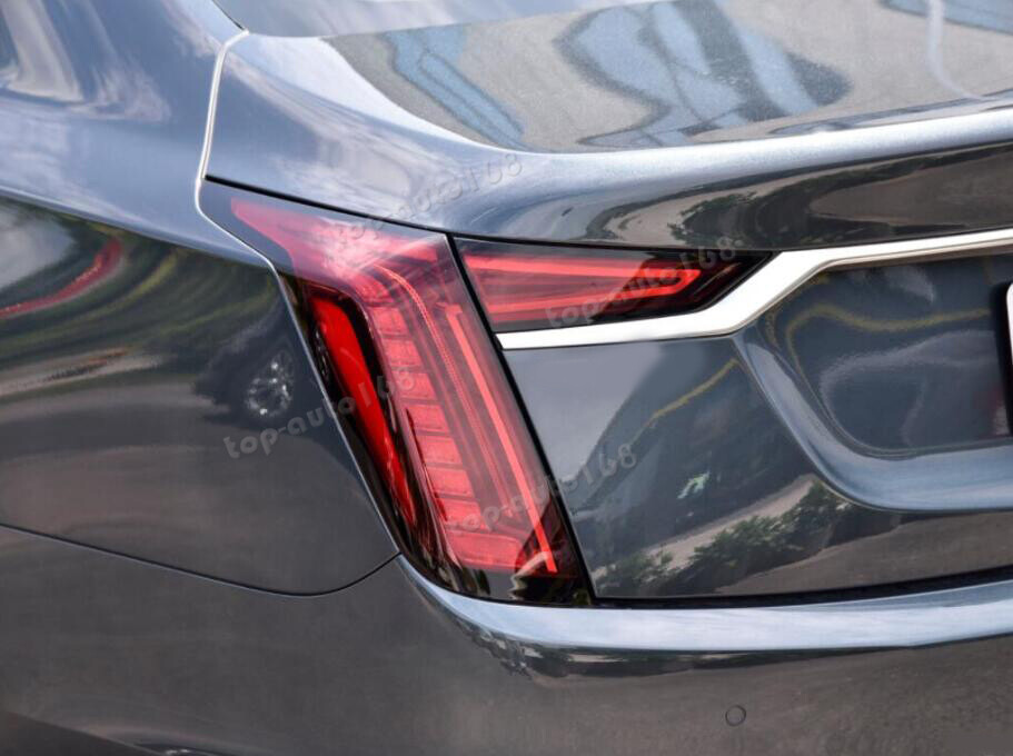 Rear Tail Lights Red Lens Cover Shell Fit For Cadillac CT6 2019 2020 ...