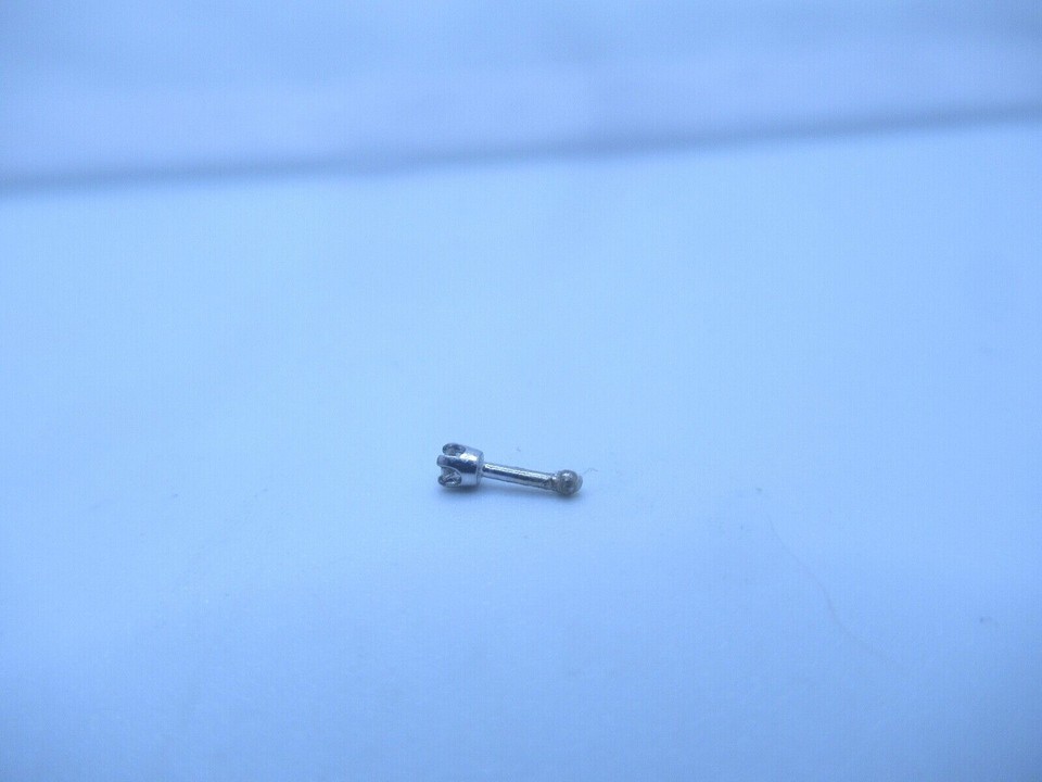 14KT White Gold 1 Point Diamond Nose Ring | eBay