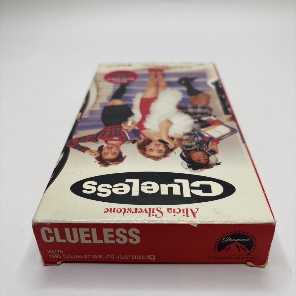 Clueless (1995) VHS Video starring Alicia Silverstone 97363321538| eBay