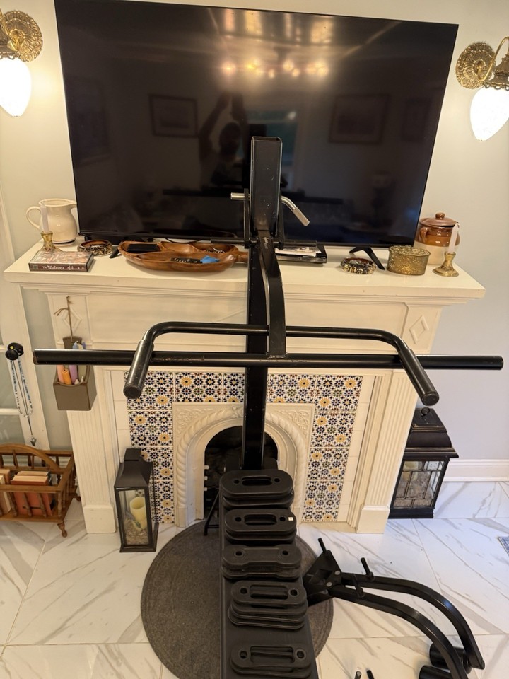 Soloflex Muscle Machine Home Gym w/Leg Extension Butterfly 415Lb ...