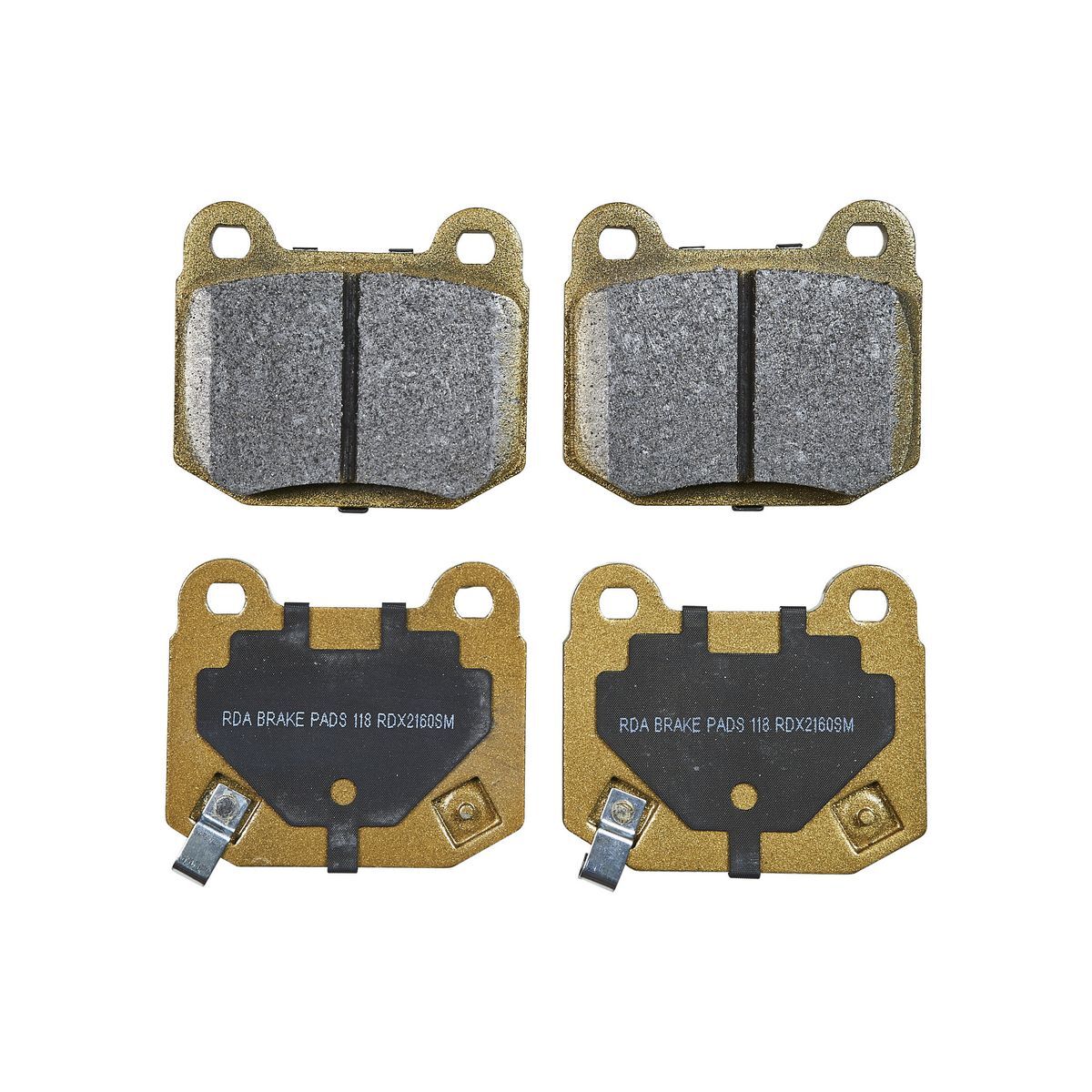 RDA Brakes Extreme Brake Pad Set Rear RDX2160SM | eBay