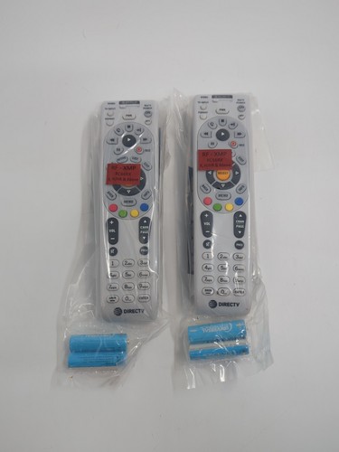 DIRECTV RC66RX / LOT OF 2 IR/RF UNIVERSAL REMOTE CONTROLS / BATTERIES ...
