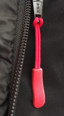 4 x Red Zip Tag Puller Cord Extend Replace for Berghaus Rukka Rab Jack ...