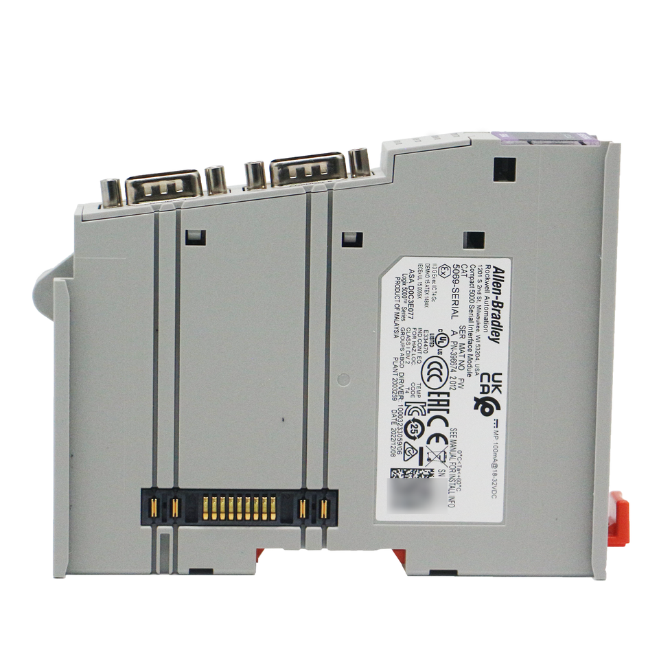 NEW Allen-Bradley AB 5069-SERIAL Compact Logix 5000 Interface Module ...