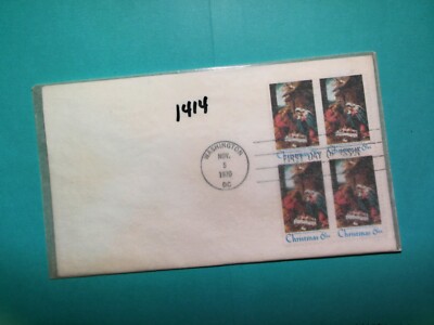 U. S. Stamp FDC#1414 -Christmas 1970 - no cachet - - comb. Shipping! | eBay