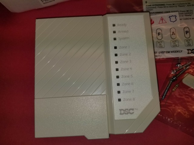 DSC PC1555RKZ 8 Zone LED Power Series Keypad! | eBay