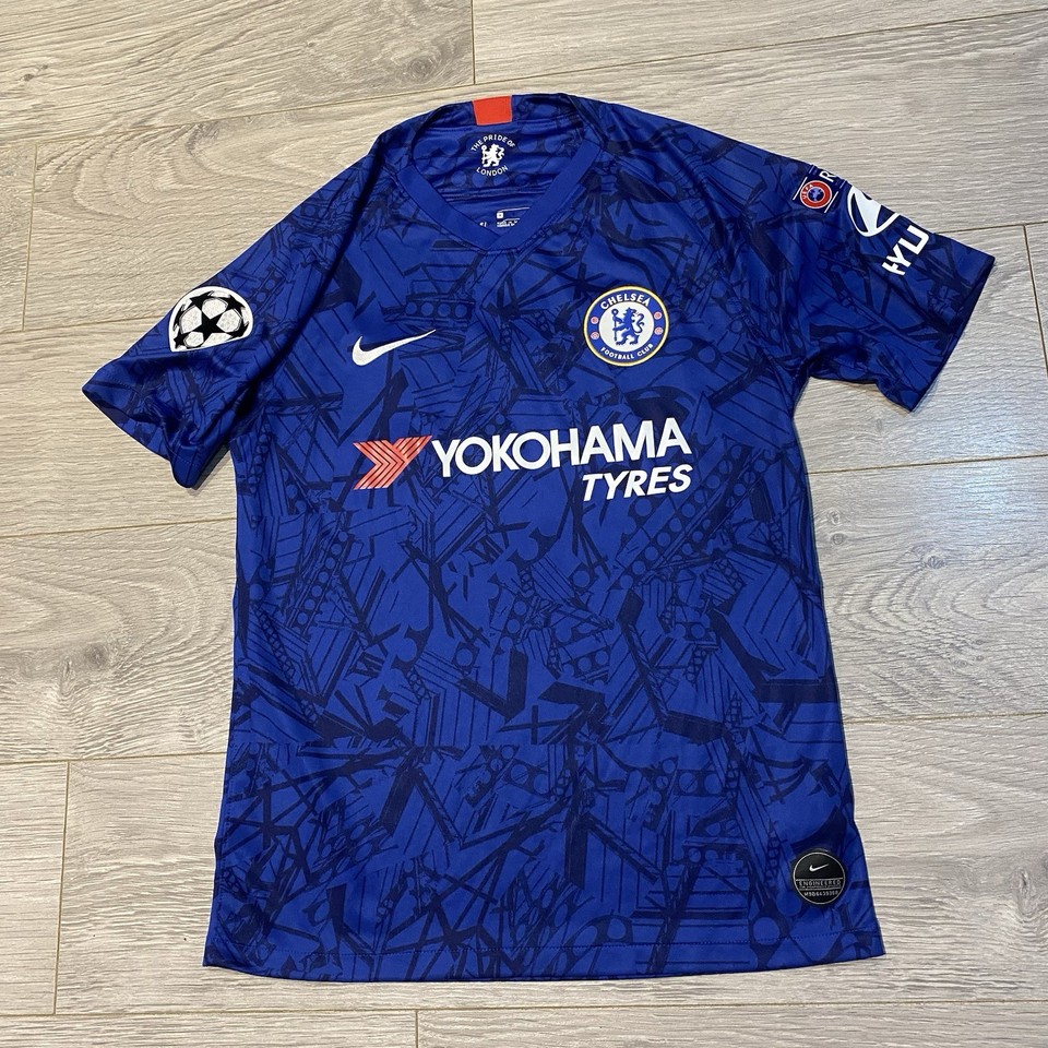 Chelsea 2019/20 Home Shirt with Kante 7 on the back | eBay UK