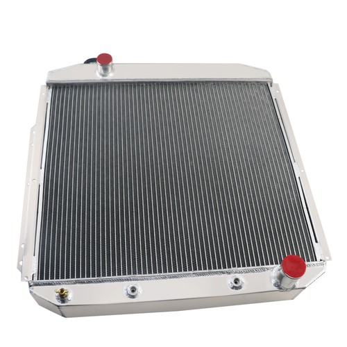 Aluminum 3 Row Radiator For 1953-1956 1955 Ford F100 F250 F350 Chevy V8 ...