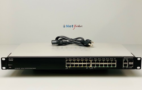 Cisco Small Business SF200-24P - 24 Port Ethernet Switch - Same Day ...