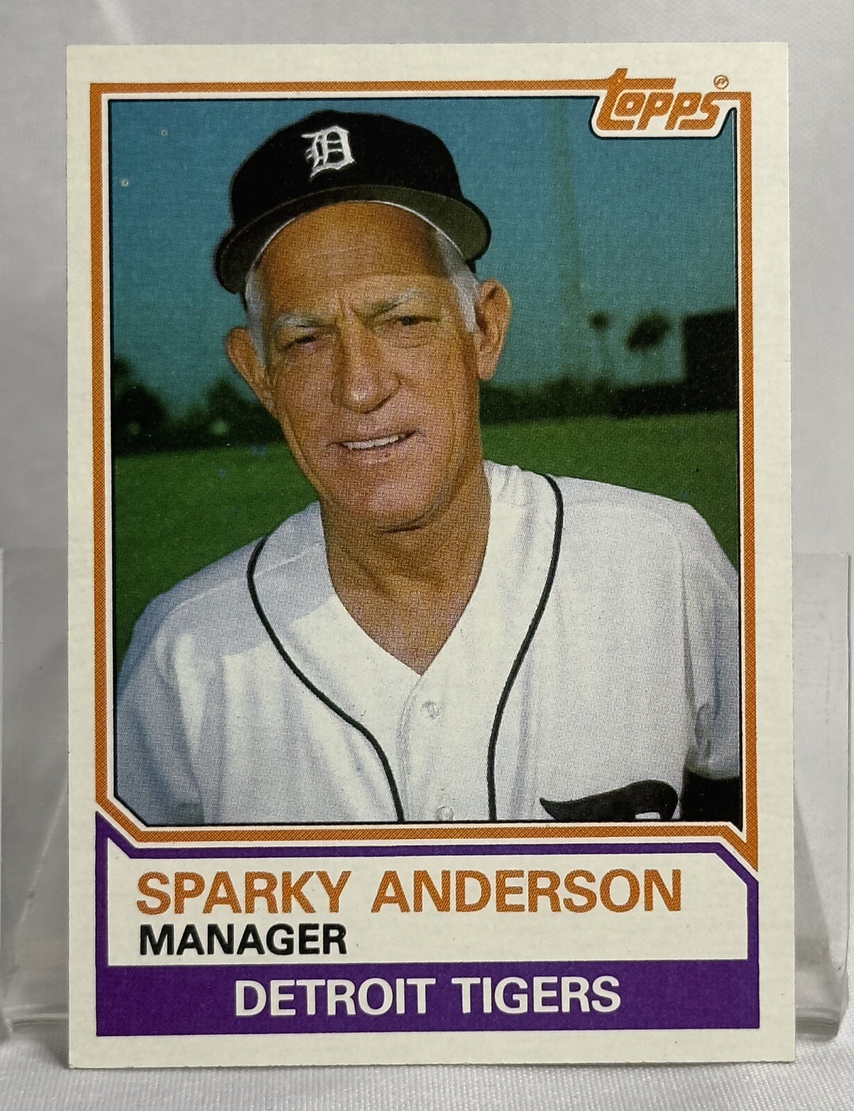 1983 Topps - #666 Sparky Anderson | eBay