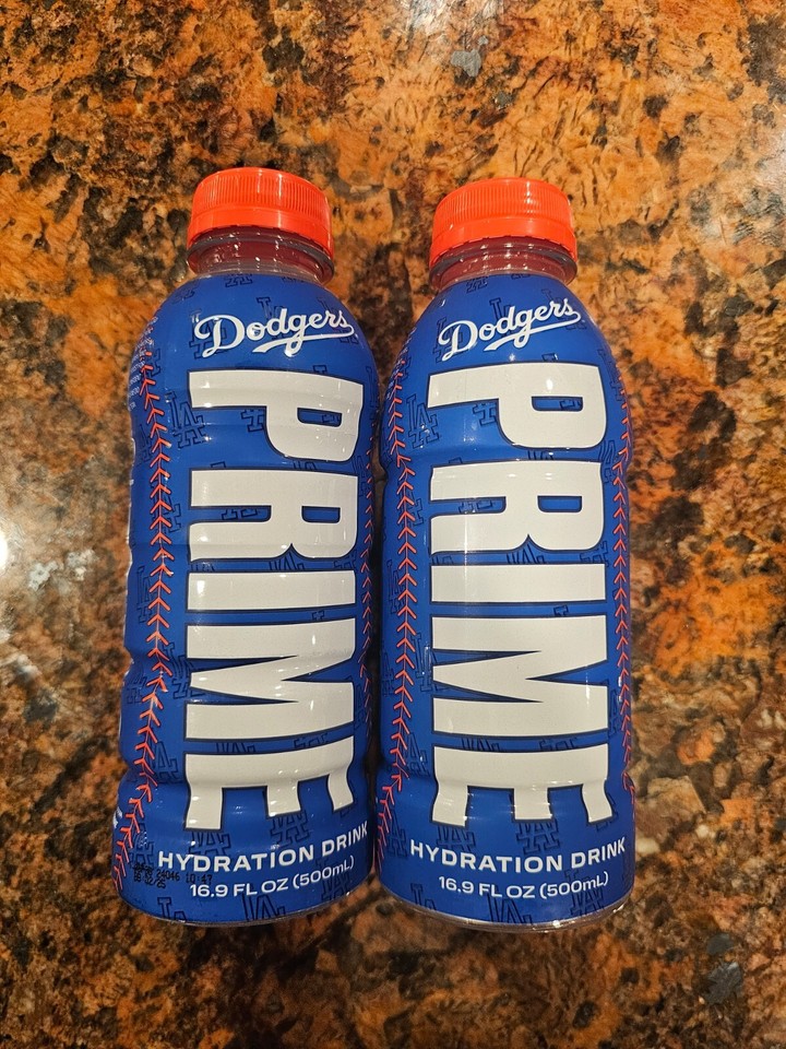 prime hydration Dodgers ultra rare | prime bottle design error | eBay