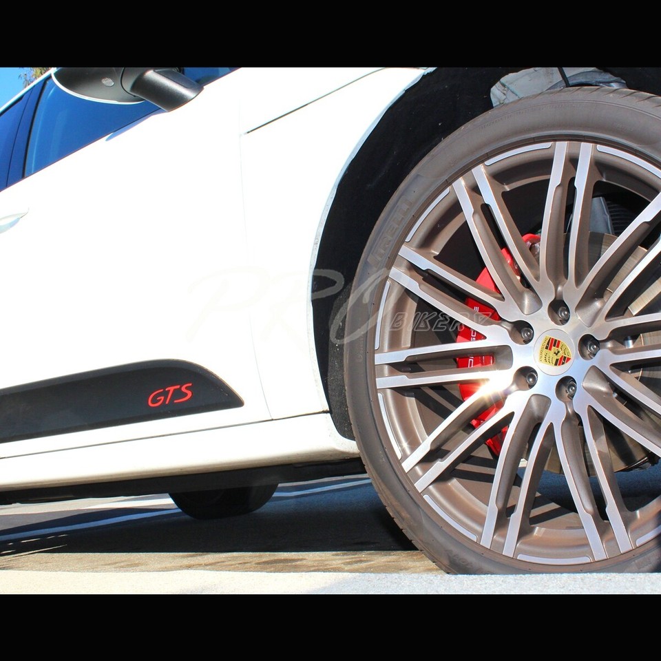Sideblade Side Door Decal Reflective Vinyl Sticker Kit for Porsche GTS ...