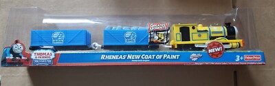 Thomas & Friends Trackmaster RHENEAS NEW COAT OF PAINT Motorized Engine ...