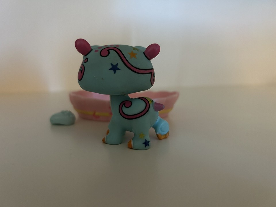 Authentic Littlest Pet Shop Hippo #1702 | eBay