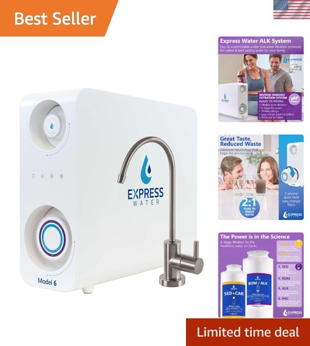 Tankless 600 GPD Reverse Osmosis System - Efficient Water Use, Easy to ...