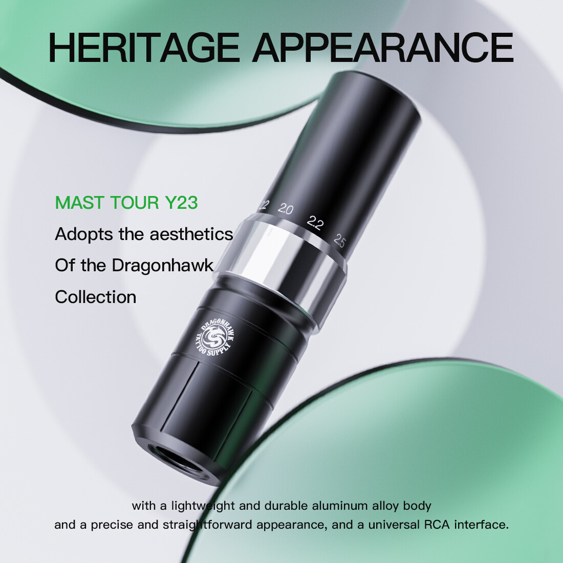 Mast Tour Y23 Tattoo 6 Strokes Wireless Rotary Pen Machine Needles ...