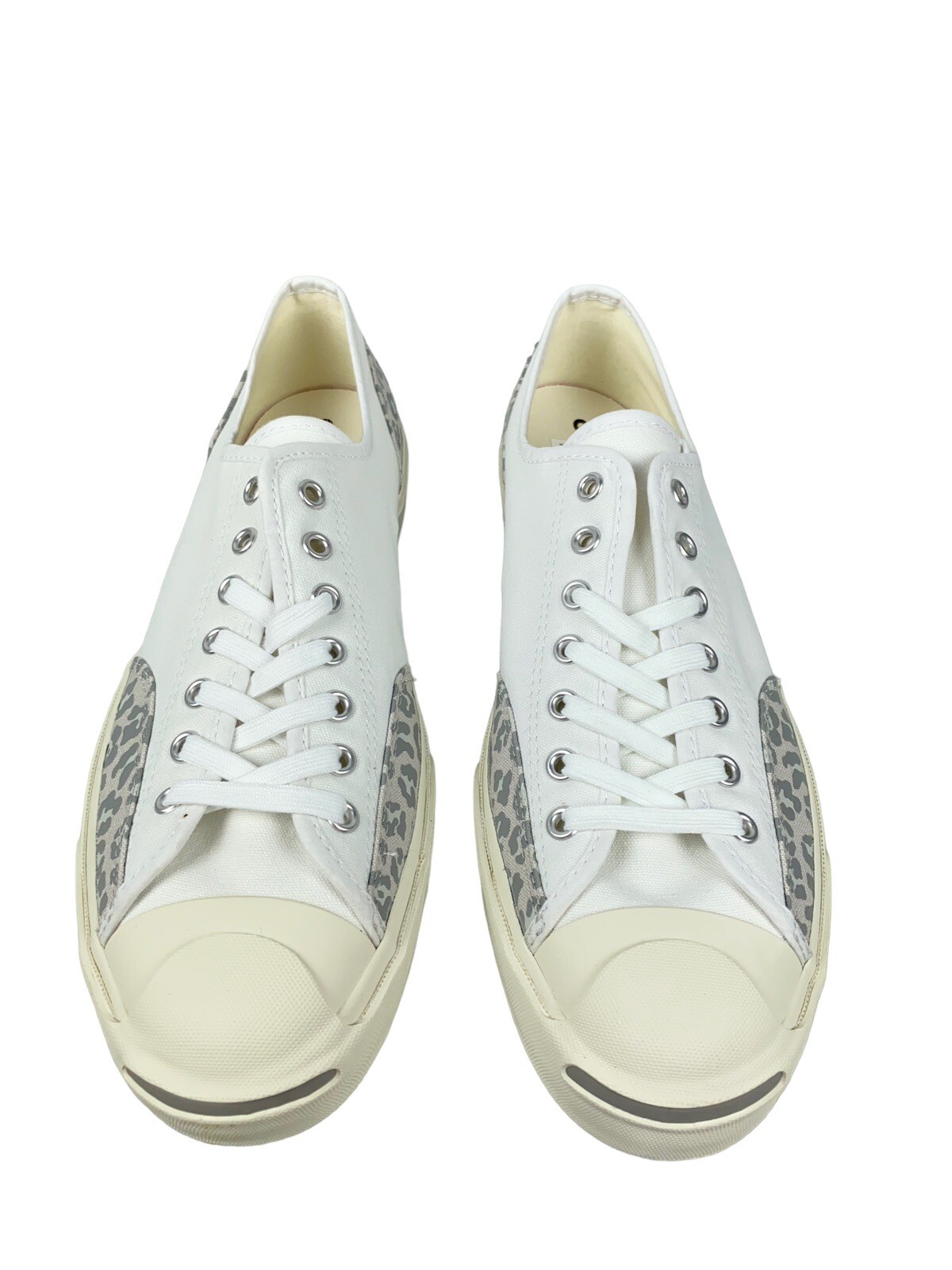 NEW Converse Jack Purcell Ox White Egret Animal Print Shoes Sneakers ...