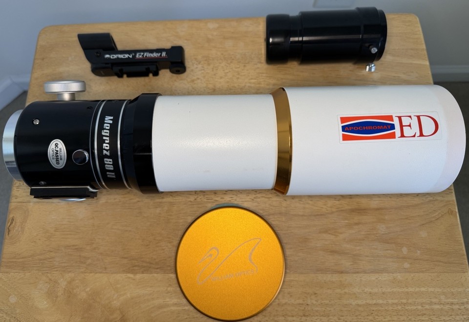 William Optics Megrez 80 II ED Triplet APO Refractor OTA 80mm f/7 560mm ...