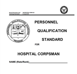 1,311 Page Navy Corpsman PQS SICK CALL SCREENER COURSE Guide & Lesson ...