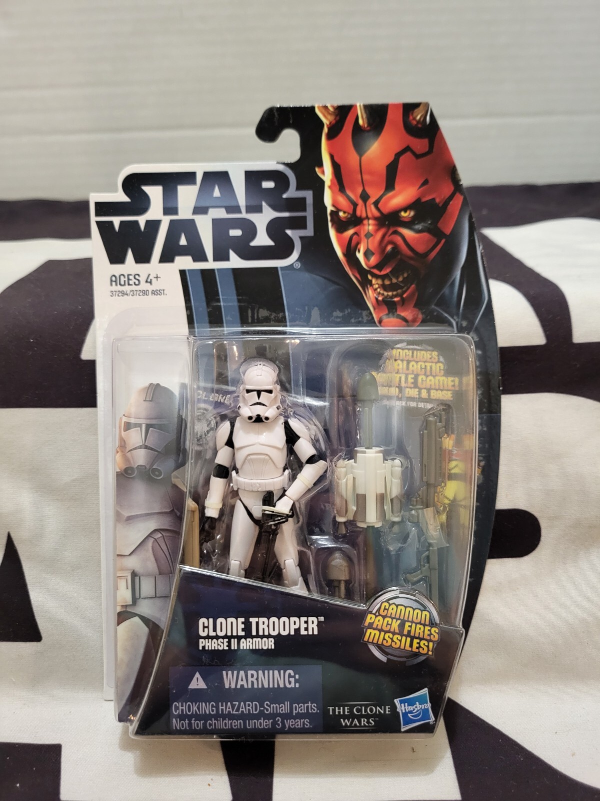 Clone Trooper Phase II 2 CW2 2012 STAR WARS The Clone Wars TCW MOC NEW ...