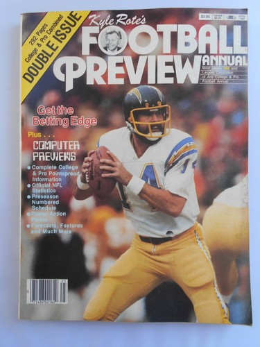 1983 Street & Smith's Official Yearbook College Football Jacque ...