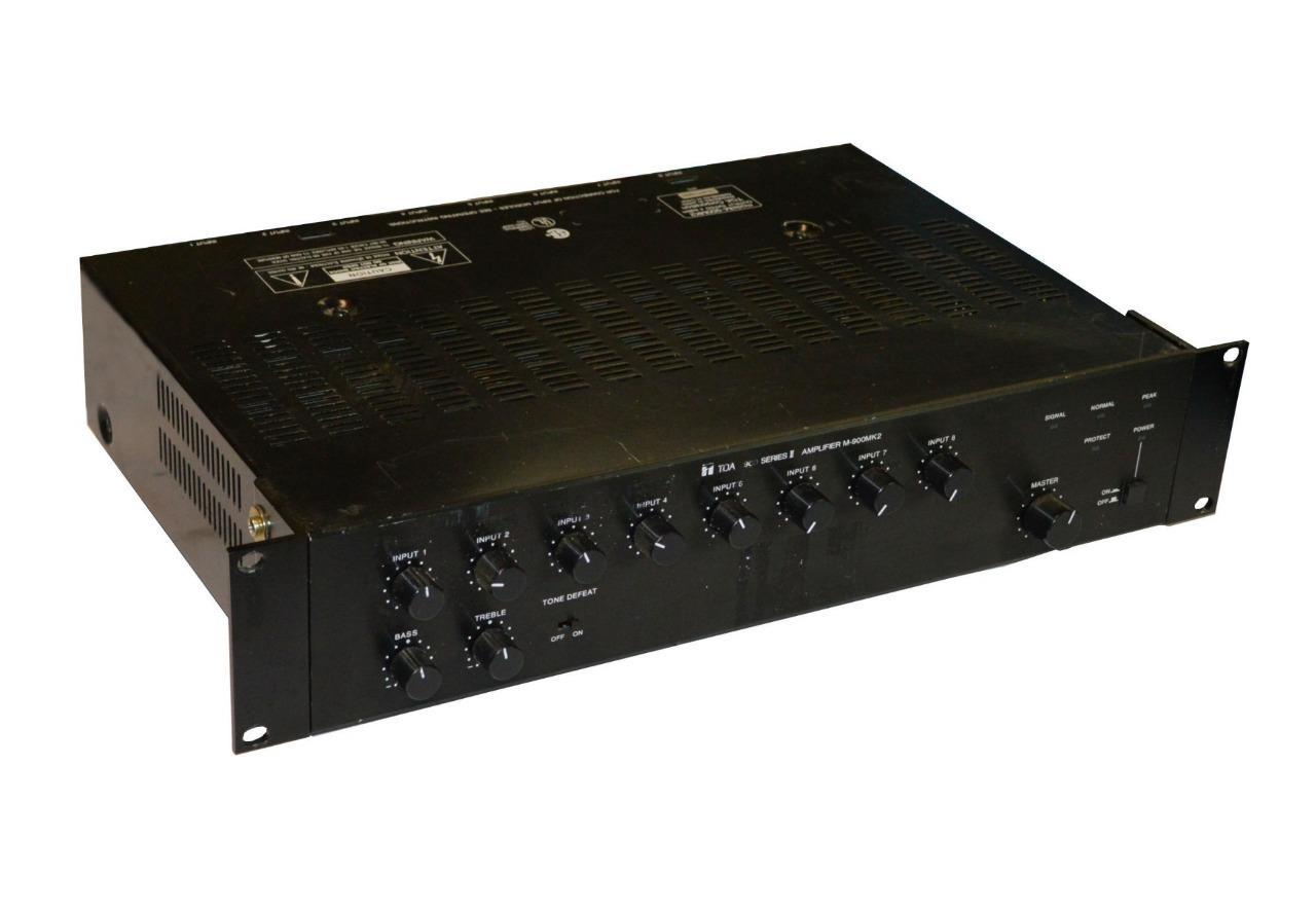 TOA M-900MK2 SERIES II AMPLIFIER WITH 5 M-11 MODULES | eBay