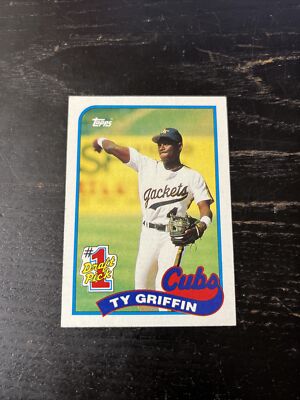 Ty Griffin Chicago Cubs 1989 Topps Baseball Card 713 | eBay