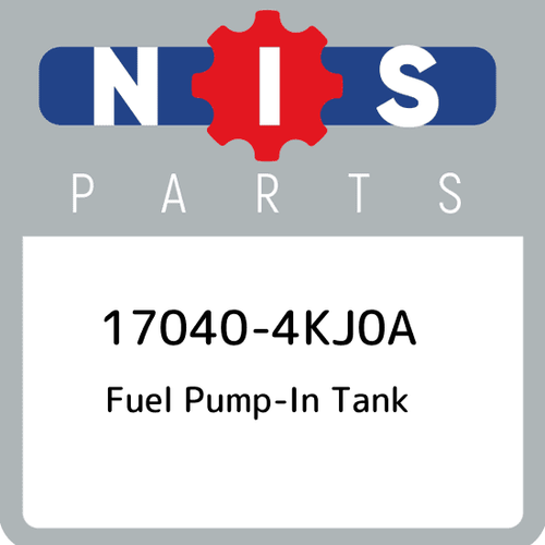 17040-4KJ0A Nissan Fuel pump-in tank 170404KJ0A, New Genuine OEM Part ...