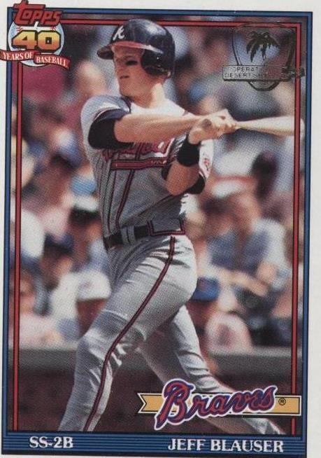 1991 Topps - Jeff Blauser #623 Operation Desert Shield for sale online ...