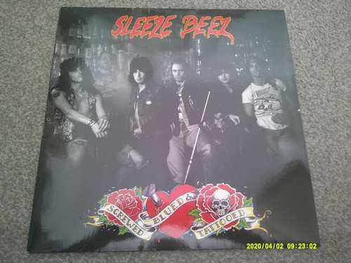 SLEEZE BEEZ Screwed Blues & Tattooed & INNER 1990 ATLANTIC Germany NEAR MINT | eBay Australia