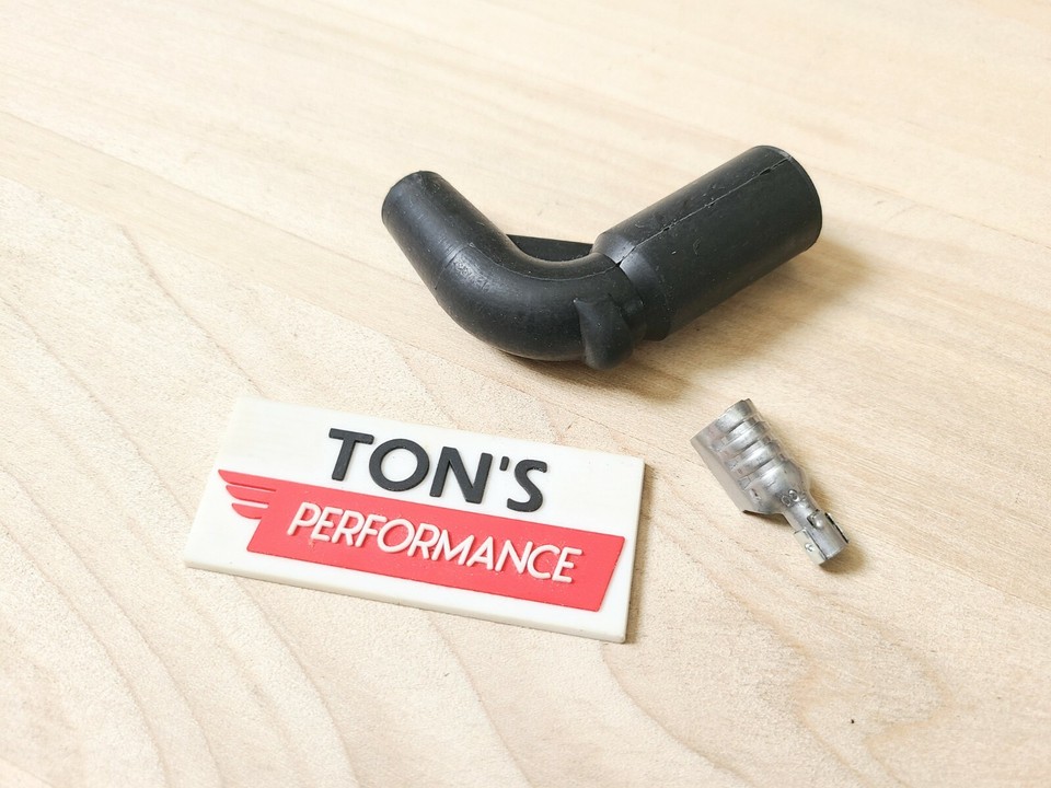 Spark Plug Wire Boot and Terminal Black LT LT1 LS1 LS2 LS Coil Pack 90 ...