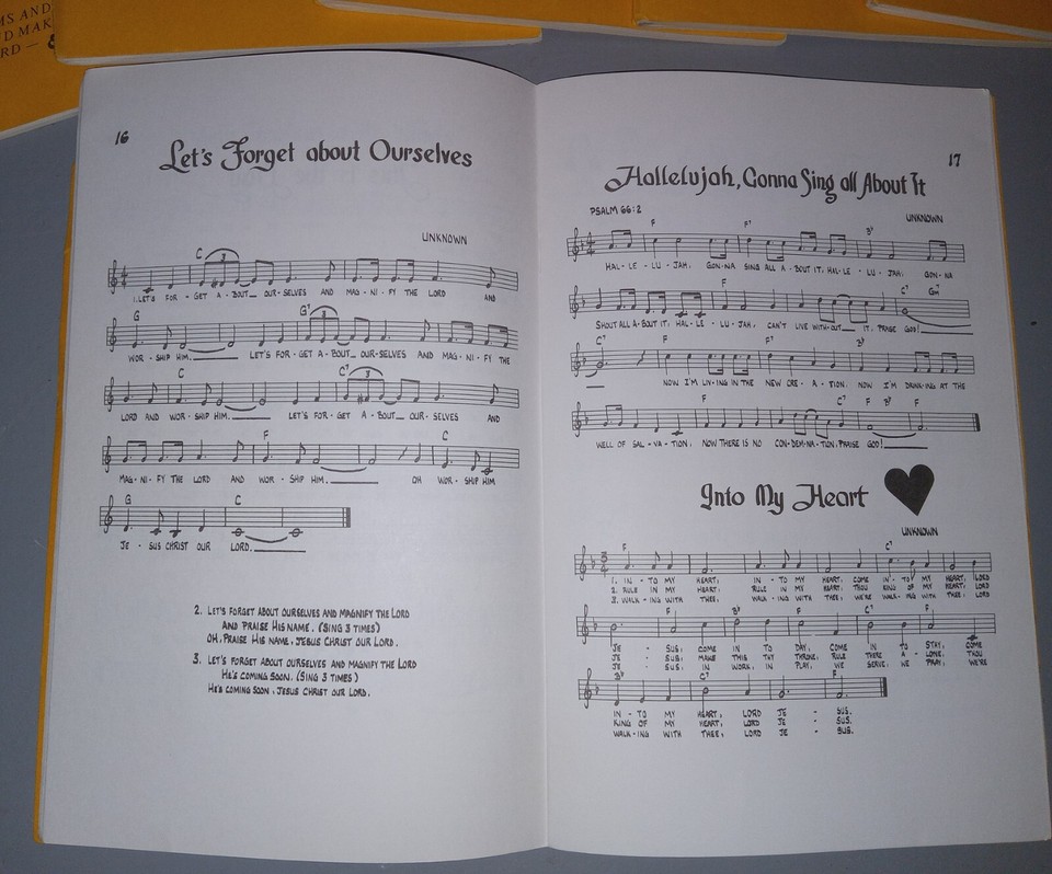 LOT OF 40 Praise Him! Church Songbook Thin Paperback Choruses Song Book ...