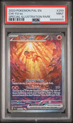 2023 POKEMON PAL EN-PALDEA EVOLVED SPECIAL ILLUSTRATION RARE CHI-YU EX ...