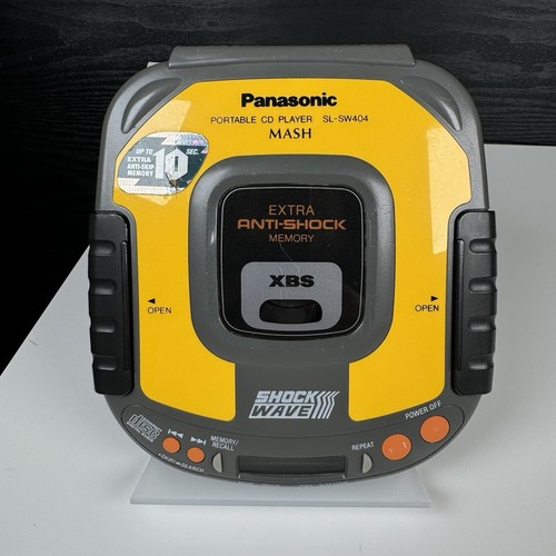 Vintage 1996 Panasonic Portable CD Player Shock Wave SL-SW404 - Tested ...