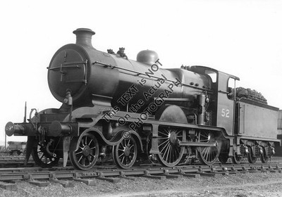 LBSCR / LB&SCR B4 Class 4-4-0 #52 Train Locomotive LARGE Railway ...