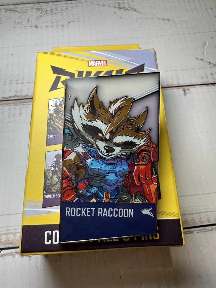 Marvel Rivals Series 1 Blind Enamel Pin (Rocket Raccoon) BoxLunch ...