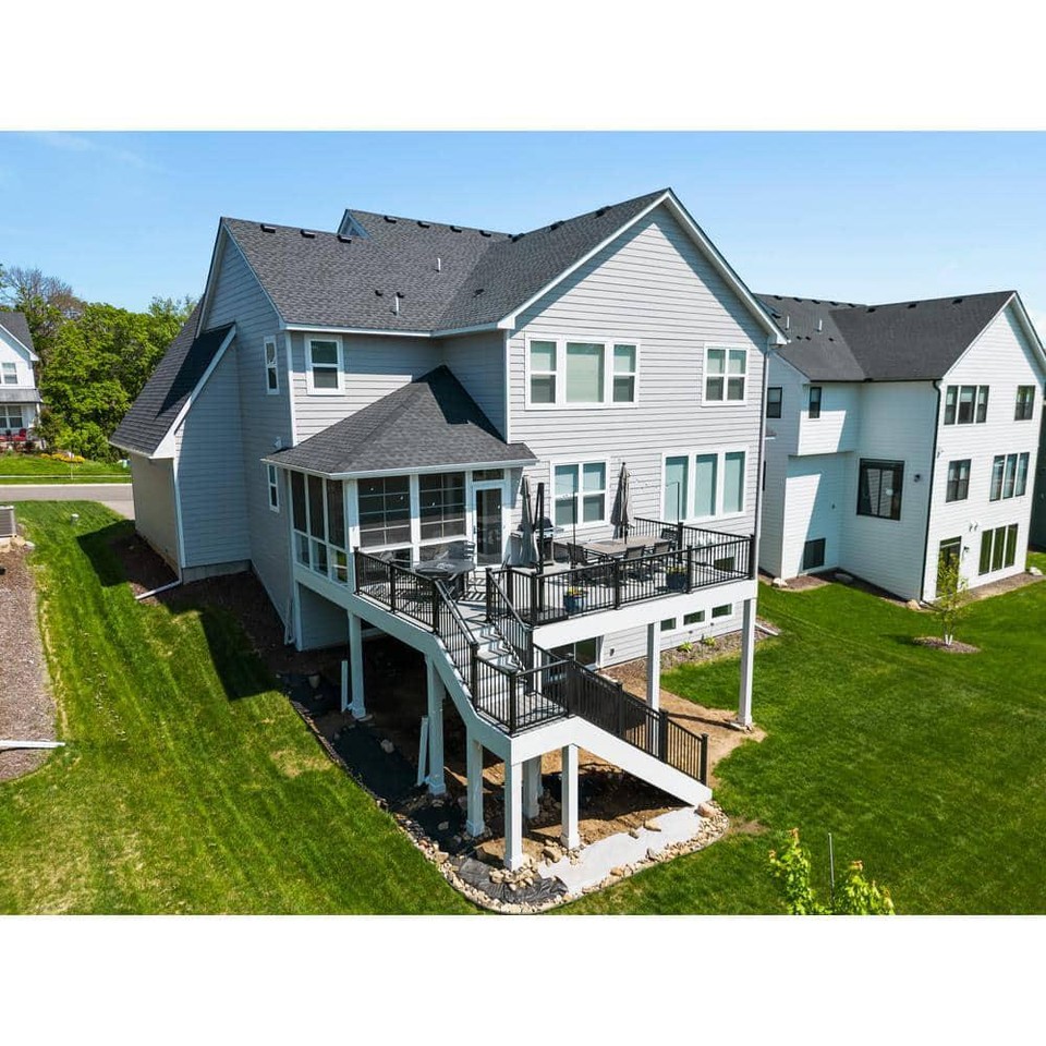 Aria Railing Preassembled Deck Railing 42" x 69.43" Aluminum Black ...