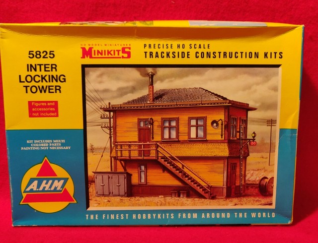 AHM HO Scale Interlocking Tower Building Kit 5825a for sale online | eBay