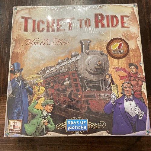 Days of Wonder Ticket To Ride by Alan R. Moon Train Adventure Board ...