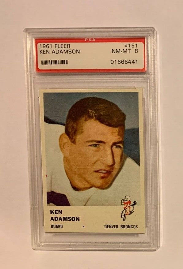 1961 Fleer - Ken Adamson #151 for sale online | eBay